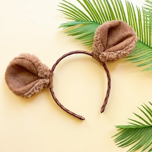 BROWN BEAR Cub Ears Headband, Bear Tail, Toddler Child Adult Size ...