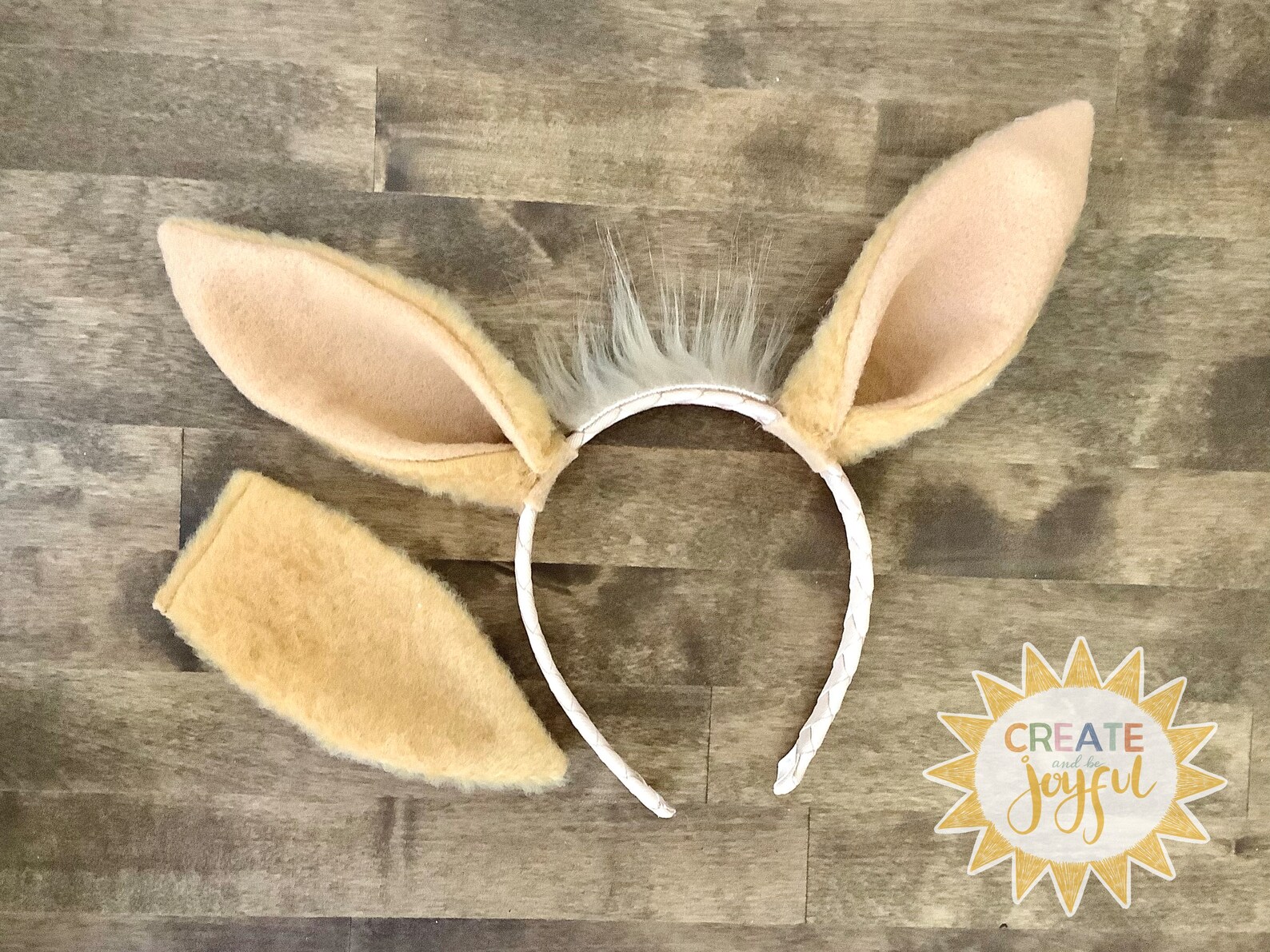 TAN LLAMA ALPACA Costume Headband And/or Tail Light Brown - Etsy