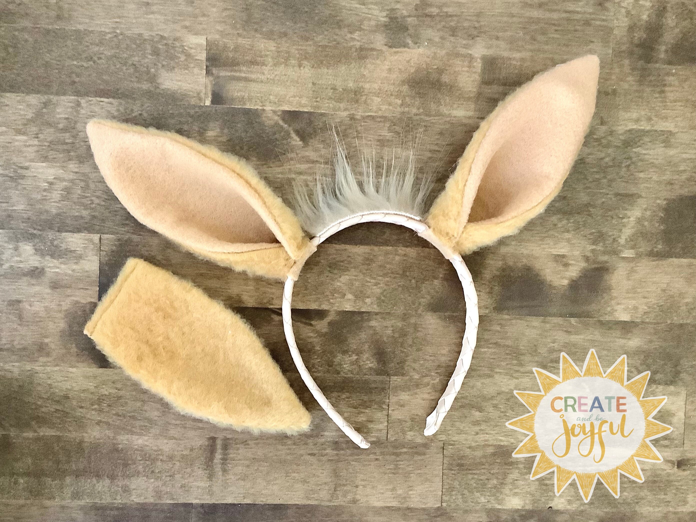 TAN LLAMA ALPACA Costume Headband And/or Tail Light Brown - Etsy