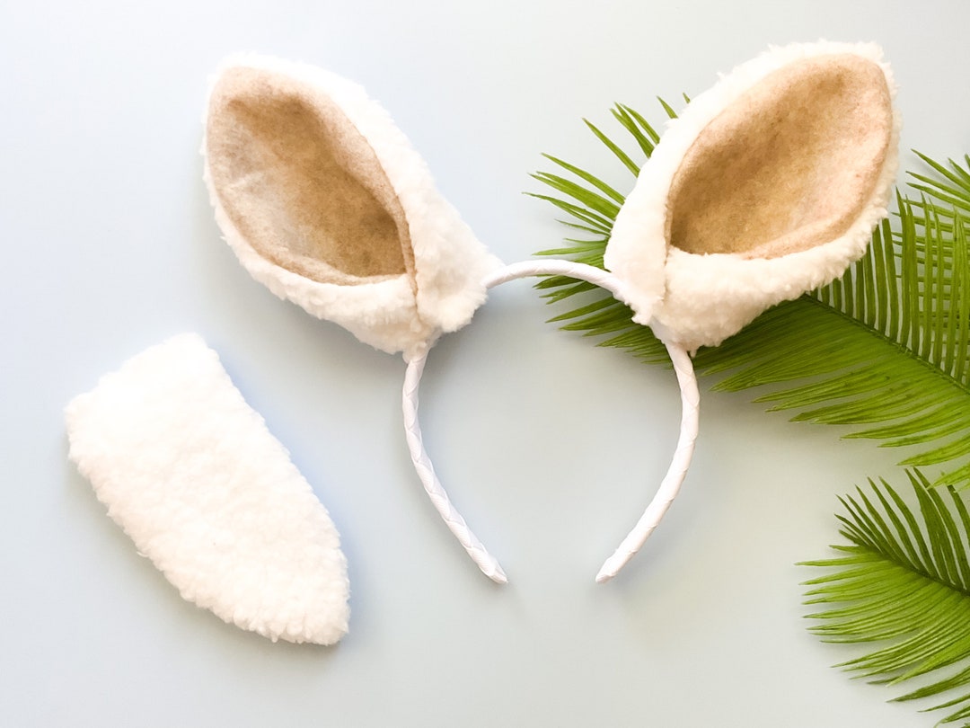 WHITE LLAMA ALPACA Costume Headband And/or Tail, Baby Toddler Child ...