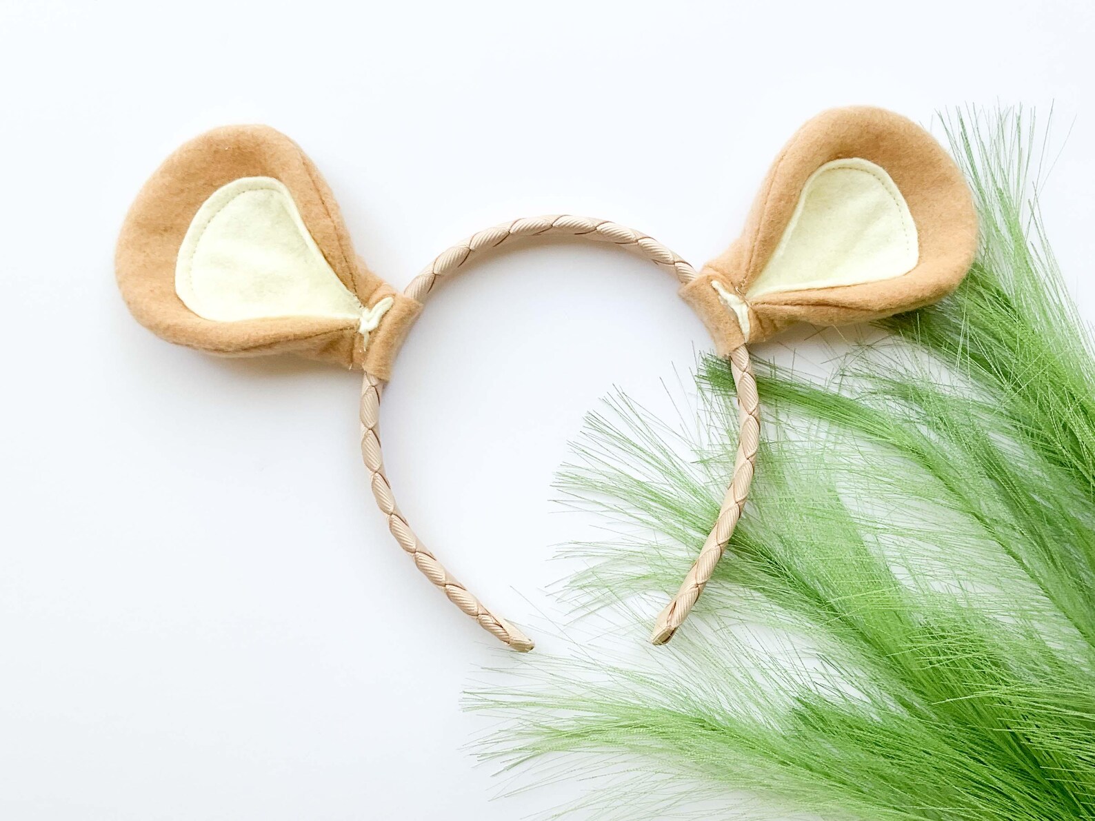 LIONESS Ears Headband And/or Tail, TAN, Toddler Kid Child Adult Size ...