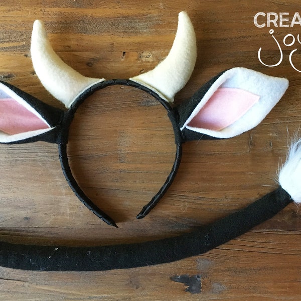 Cow Ears Headbands - Etsy