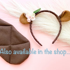 BROWN BEAVER Costume Ears And/or Tail, Beaver Ears, Toddler Child Adult ...