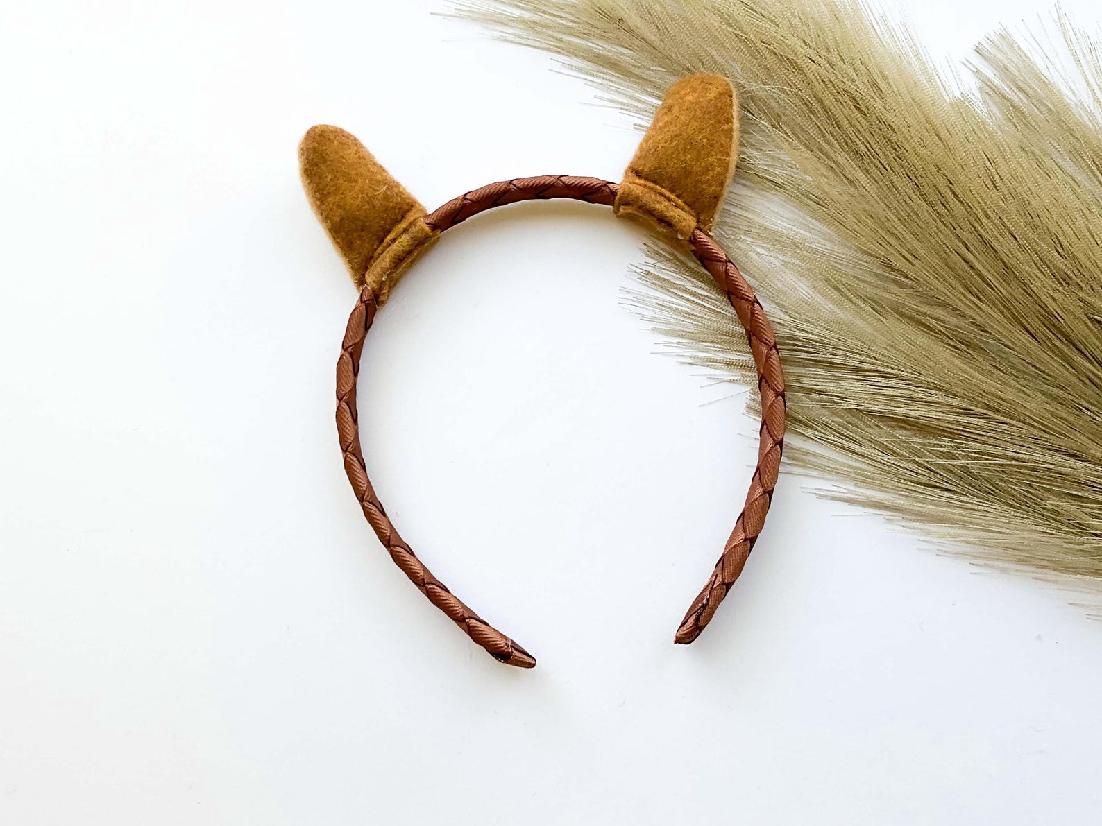 CHIPMUNK Squirrel EARS Headband, Copper and Tan, Woodland Party, Dress ...