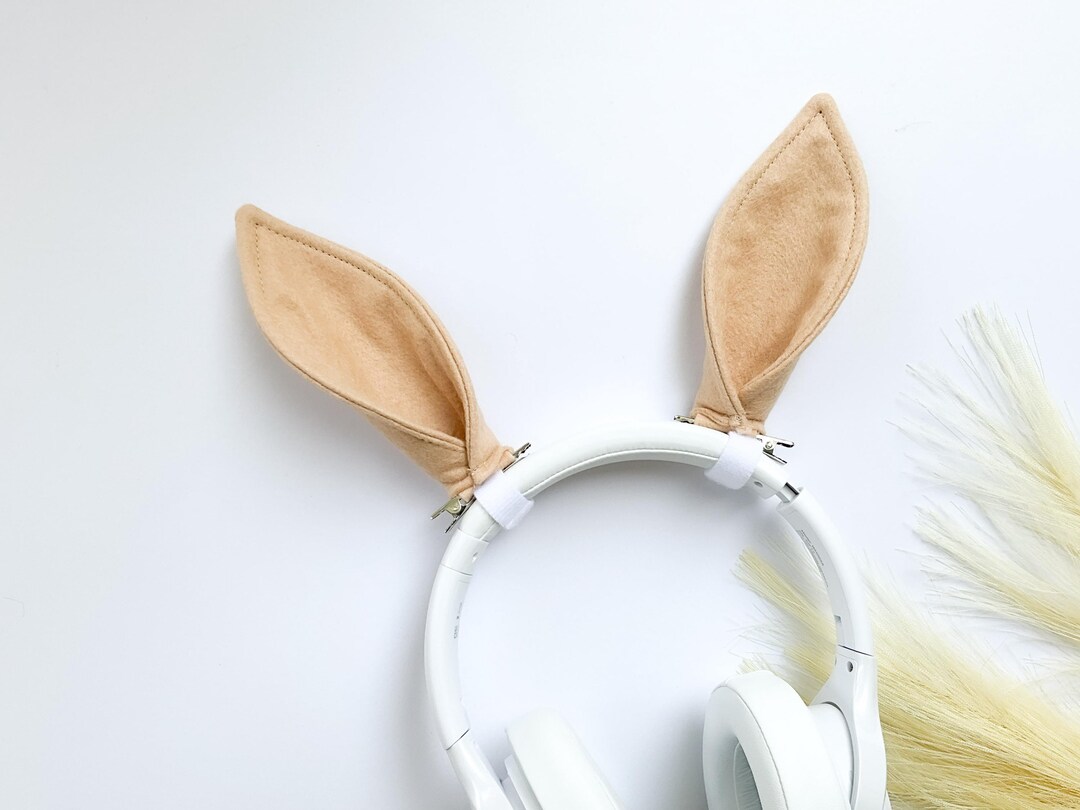 TAN HORSE Ears Pony Costume Hair or Headphone Clips, Light Brown ...