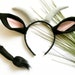 BLACK GOAT Costume Headband Ears And/or Tail Goatee Toddler - Etsy