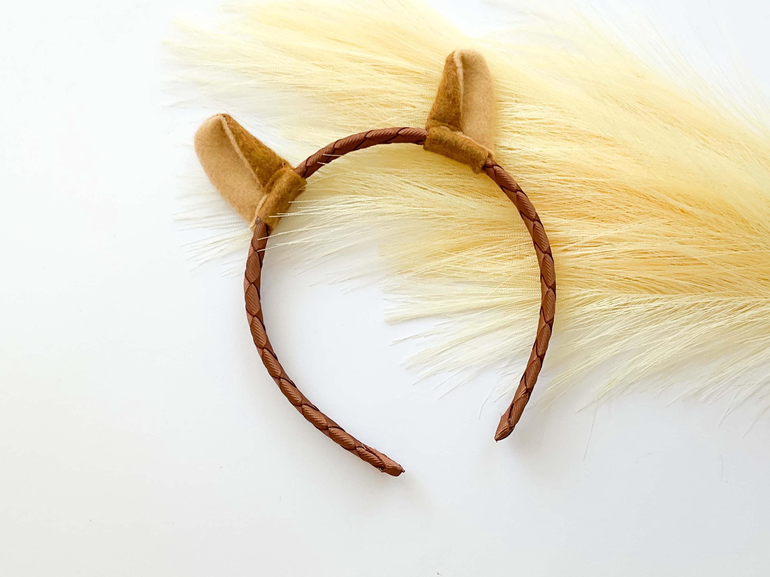 CHIPMUNK Squirrel EARS Headband, Copper and Tan, Woodland Party, Dress ...