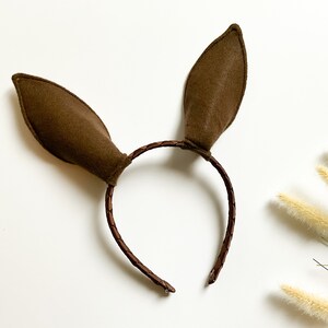BROWN HORSE EARS Headband, Child Kid Adult Size, Costume, Dress Up ...