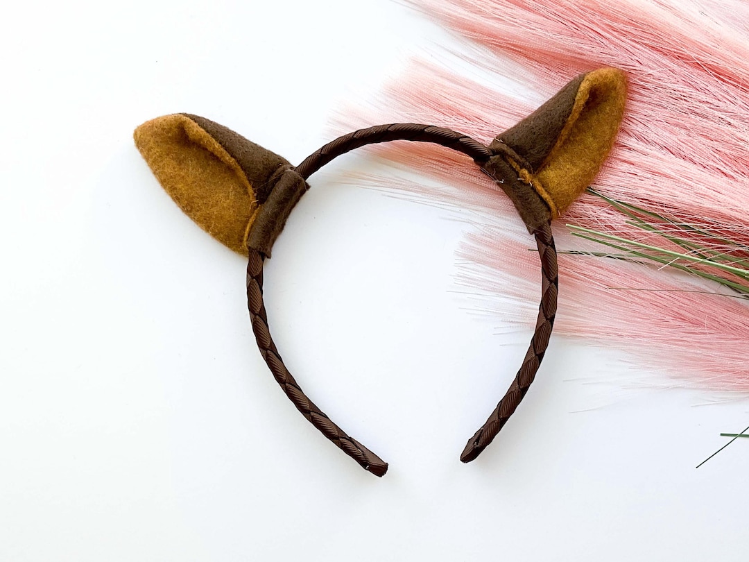 BROWN CAT Costume Ears, BROWN Tan, Kitty Cat Ears, Toddler Child Adult ...