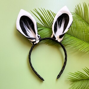 ZEBRA Costume Ears Headband Toddler Child Adult Size Pet Dog - Etsy