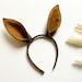 BROWN HORSE EARS Headband, Child Kid Adult Size, Costume, Dress Up ...