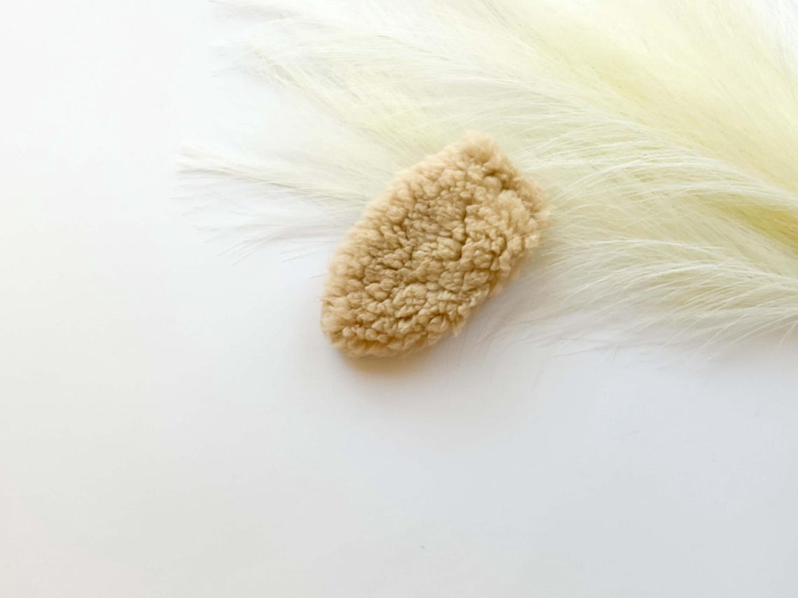 Tan Baby PUPPY DOG EARS Elastic Headband And/or Tail, Light Brown Tan ...
