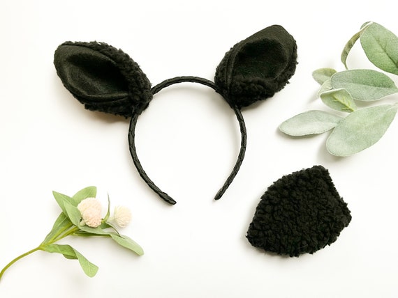 Black Bear Ears Costume
