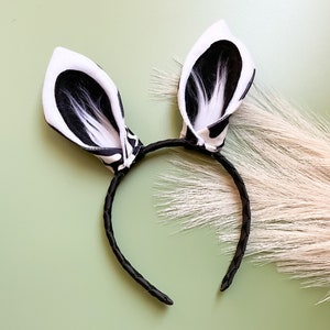 ZEBRA Costume Ears Headband Toddler Child Adult Size Pet Dog - Etsy