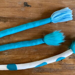 BLUEBERRY Blue Spotted COW Costume Headband Ears And/or Tail, Toddler ...