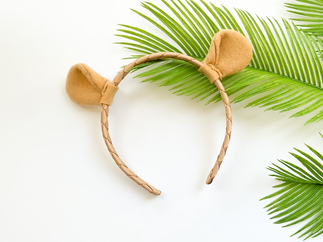 HAMSTER, GUINEA PIG, Capybara Ears Headband, Tan Brown, Toddler Kid ...
