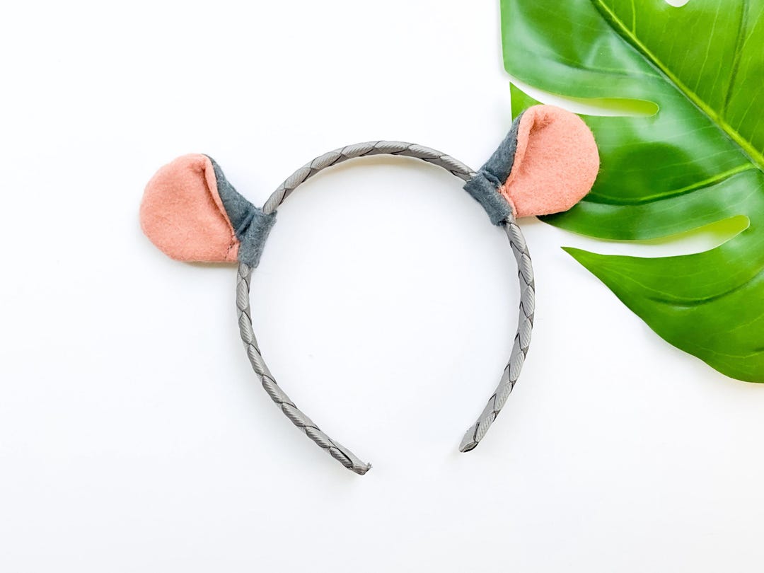 Dark GRAY HIPPO EARS Headband, Hippopotamus Ears, Child Kid Adult Size ...