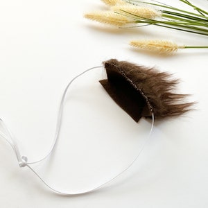 BROWN GOAT Costume Headband Ears And/or Tail, Goatee, Toddler Child ...