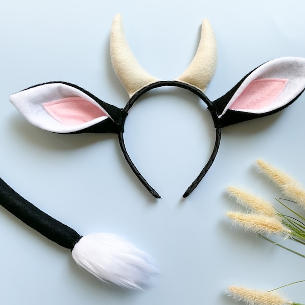 Cow Headband - Etsy