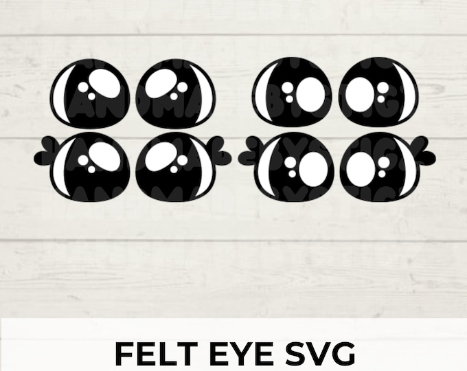 Felt Eye SVG Instant Download. - Etsy Canada
