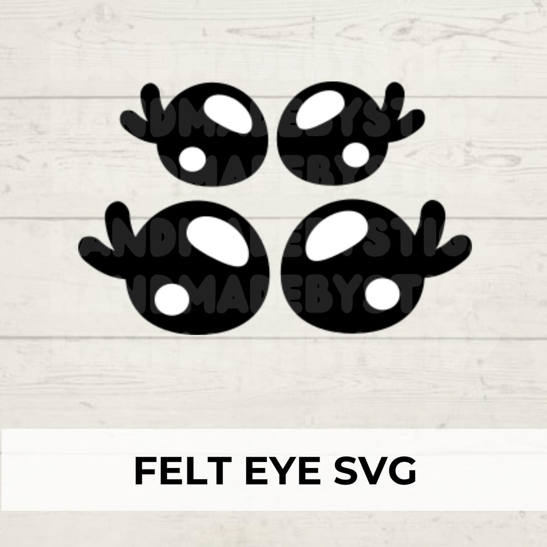 Felt Eye SVG, Felt Eye SVG Cricut Cut File, Digital Download - Etsy