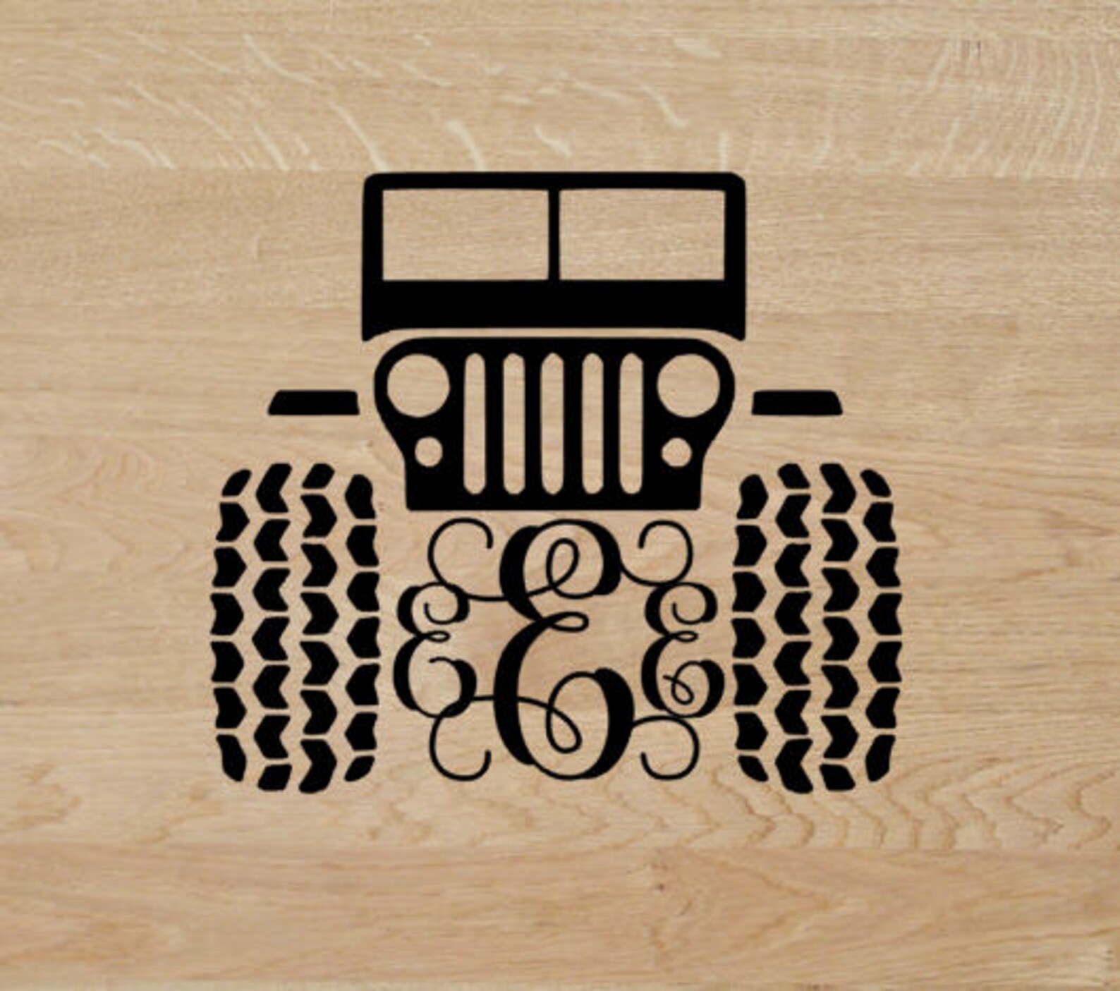Jeep Calcomanía calcomanía calcomanía yeti pegatina vinilo | Etsy