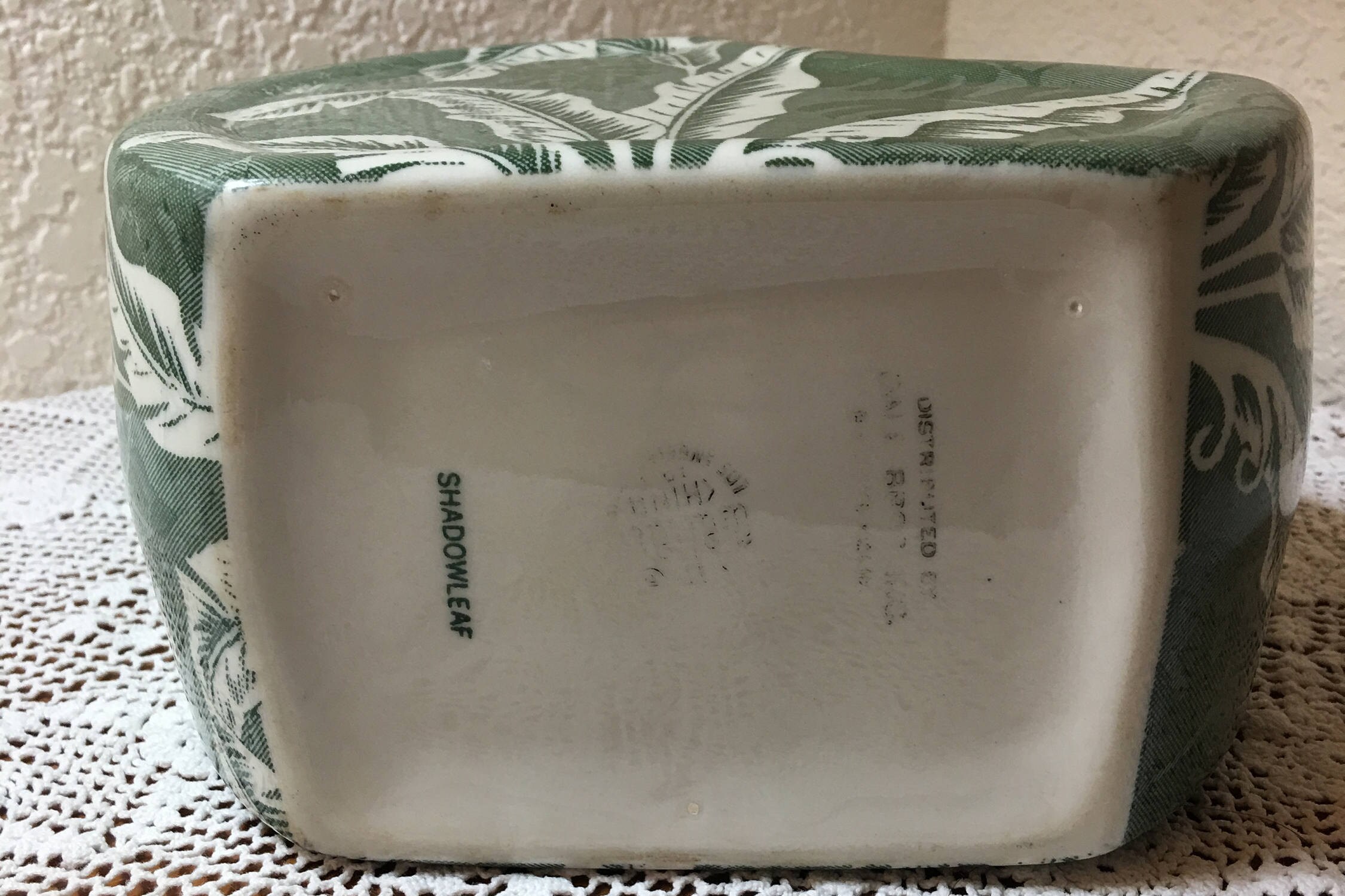 Wallace China Wallaceware Rare shadowleaf or | Etsy