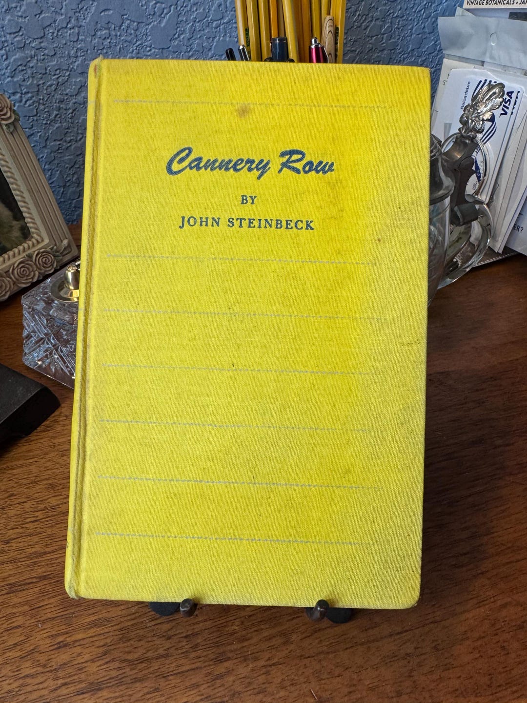 Cannery Row by John Steinbeck: 1945 First Edition Hardback - Etsy