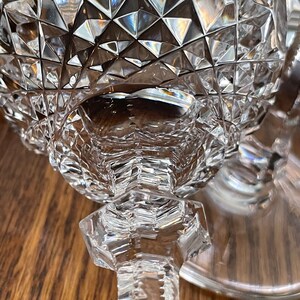 Peill "pfalzgraf" Crystal Set/4 Water Goblets W/vertical Cuts, Multi ...