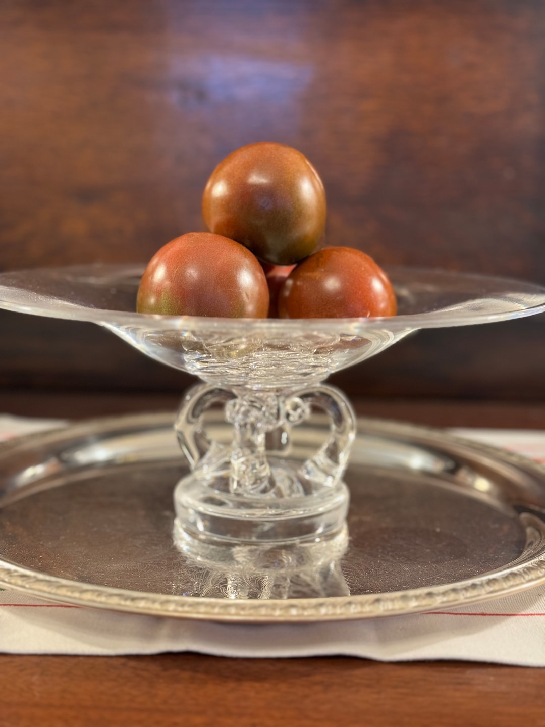 1940 Steuben 7448 Centerpiece Console Bowl, George Thompson Design ...