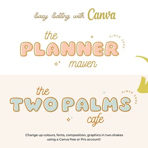 Fun, Bright Canva Logo Colorful Branding Rainbow Logo Fun Bright ...