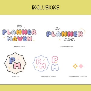 Fun, Bright Canva Logo - Colorful Branding - Rainbow Logo - Fun Bright ...