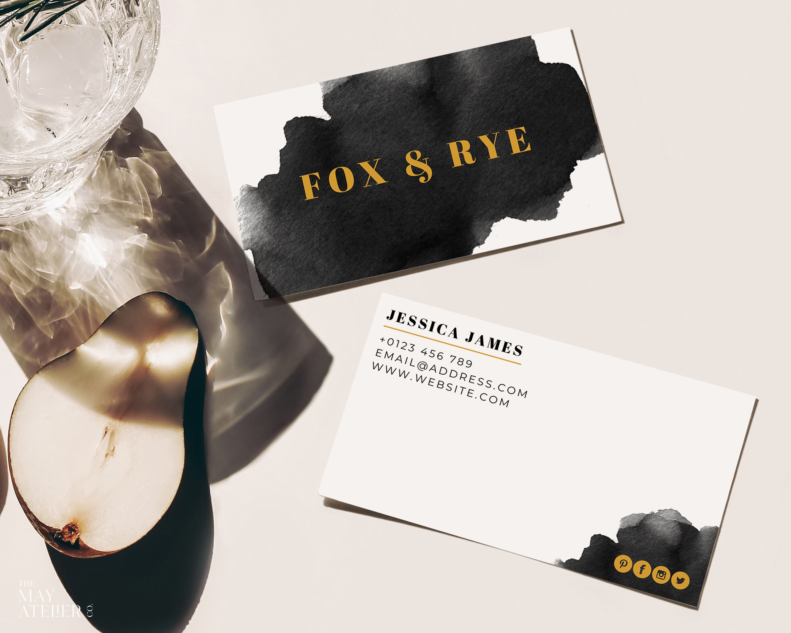 Paper & Party Supplies Paper Corjl Template DIY Branding Photographer ...