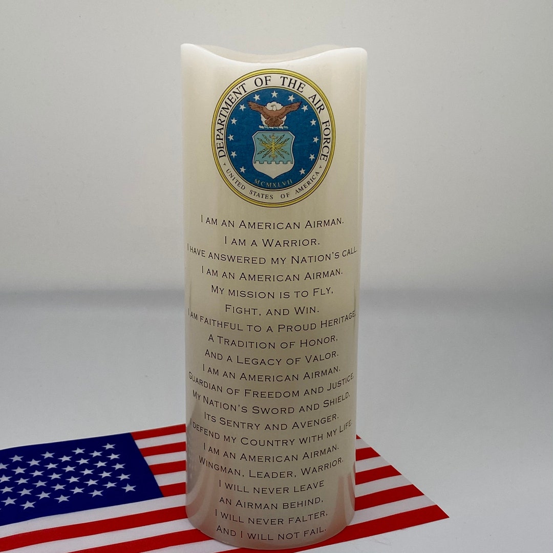 Patriotic and Commemorative Military Creed Service Member Gift - Etsy