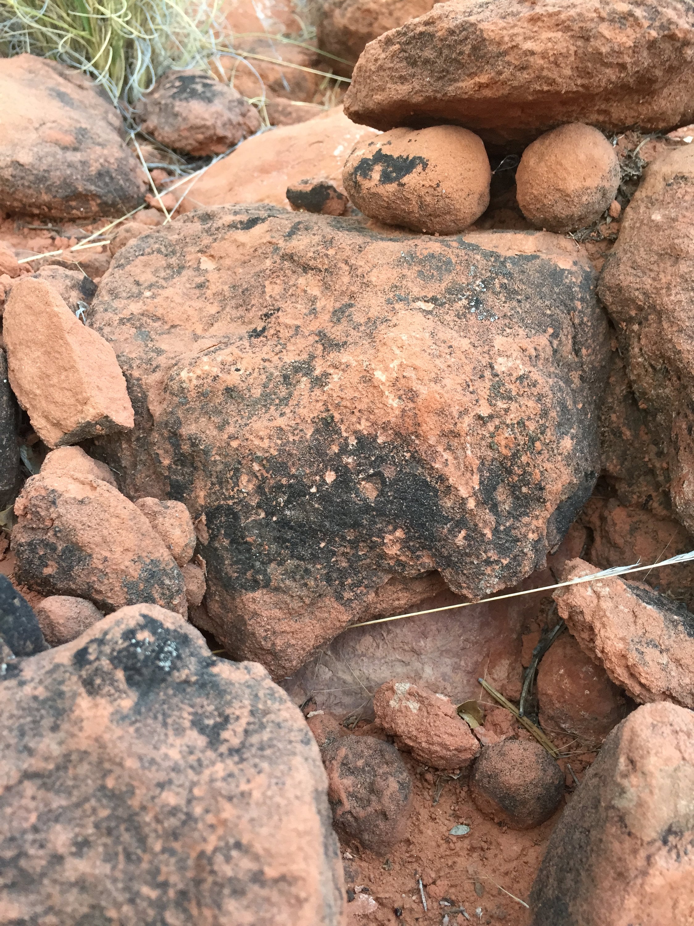 Sedona Vortex Stone, Irregular Sedona Marble, Sedonalite, Moqui Ball ...