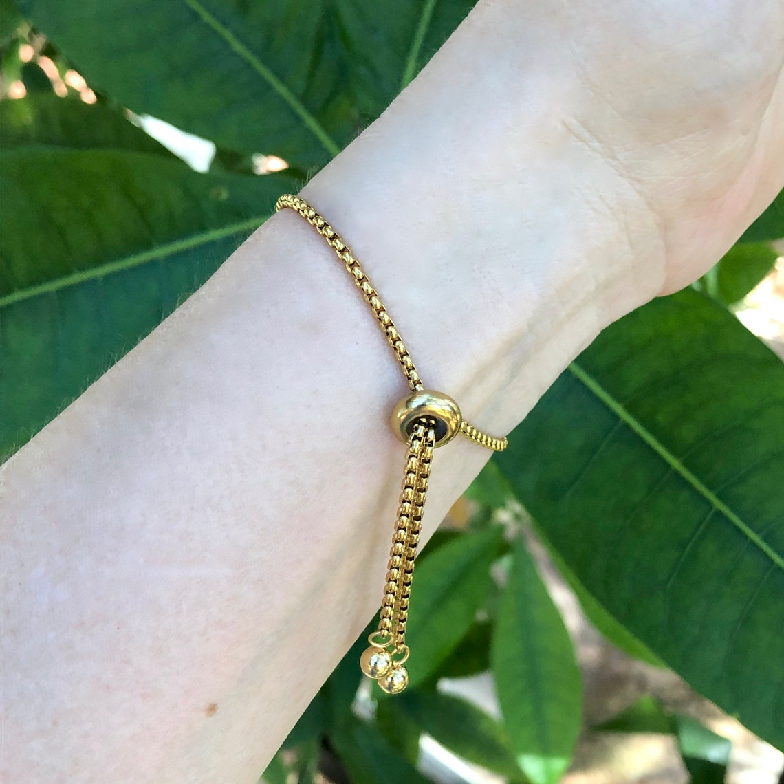 Orgone Slide Bracelet *luminessence* Glow Inthe Dark Jewelry W/ Pearl ...