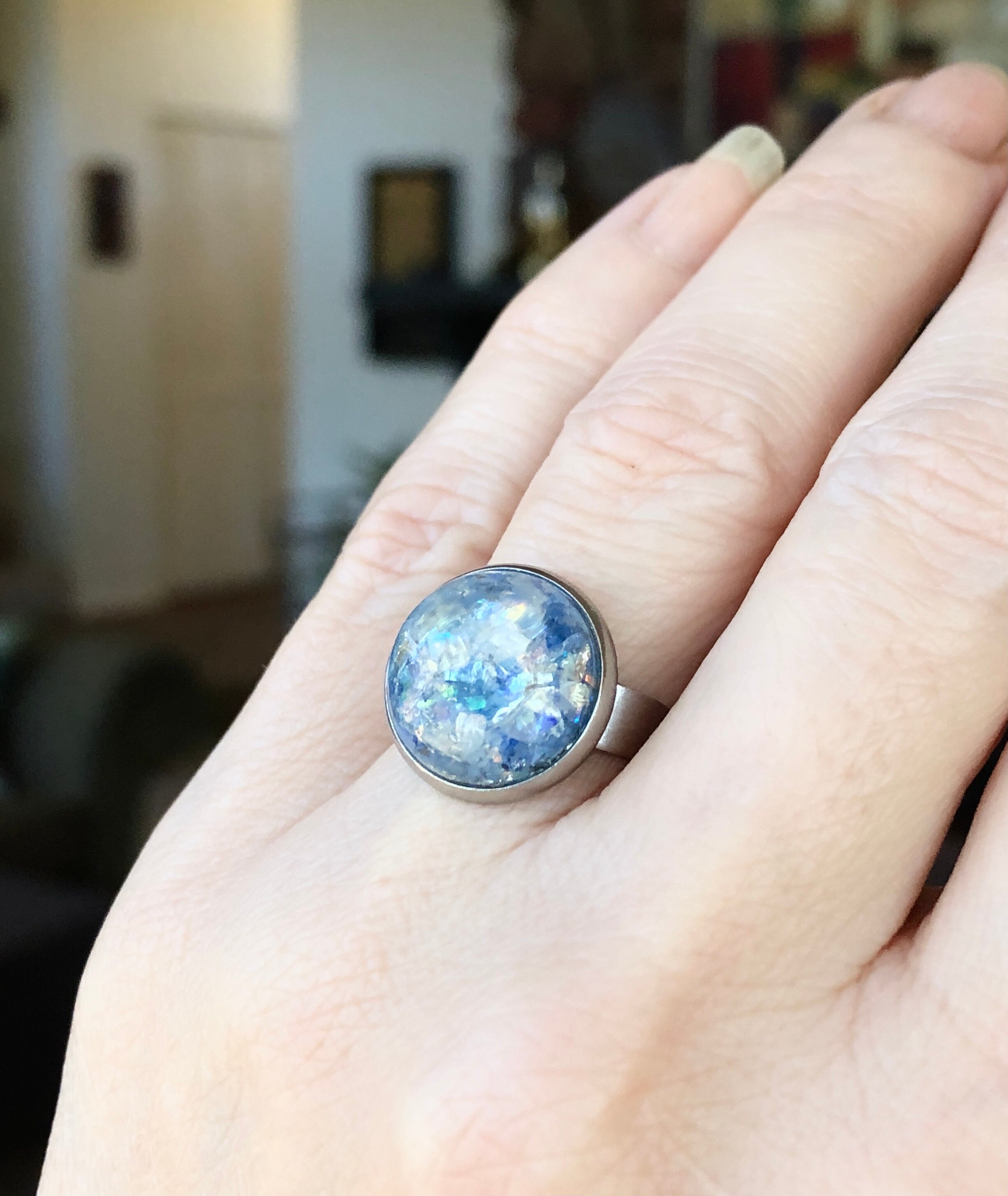 Orgone Ring angelicattunement Glow in the Dark Jewelry With | Etsy