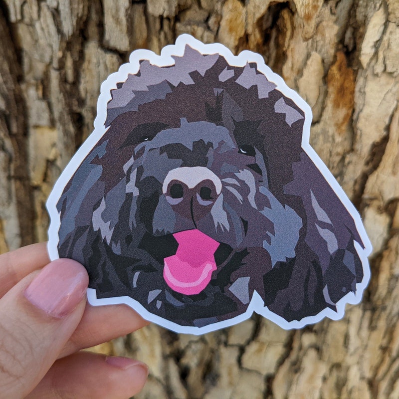 Poodle Sticker - Etsy