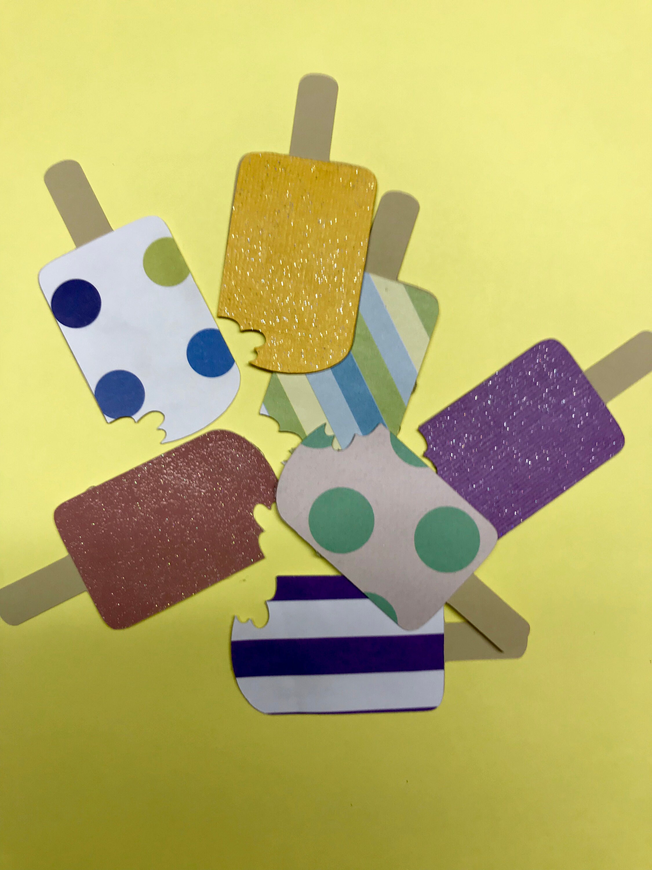 Popsicle Die Cut - Etsy