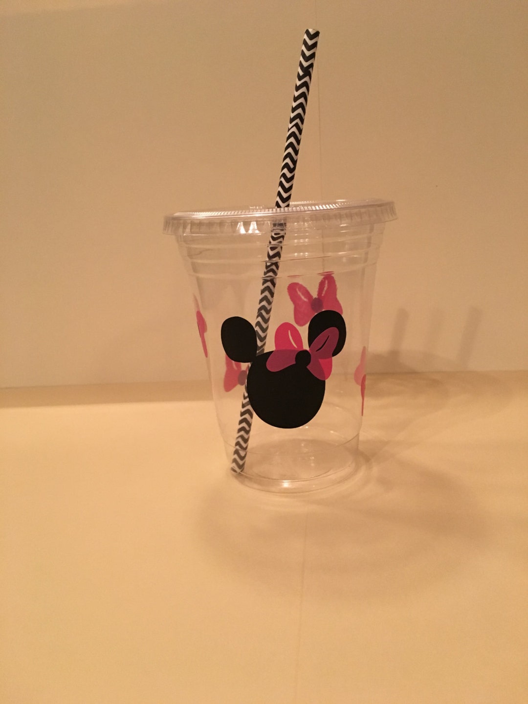 Minnie Mouse Cups, Minnie Mouse Birthday Cups, Minnie Mouse Baby Shower ...