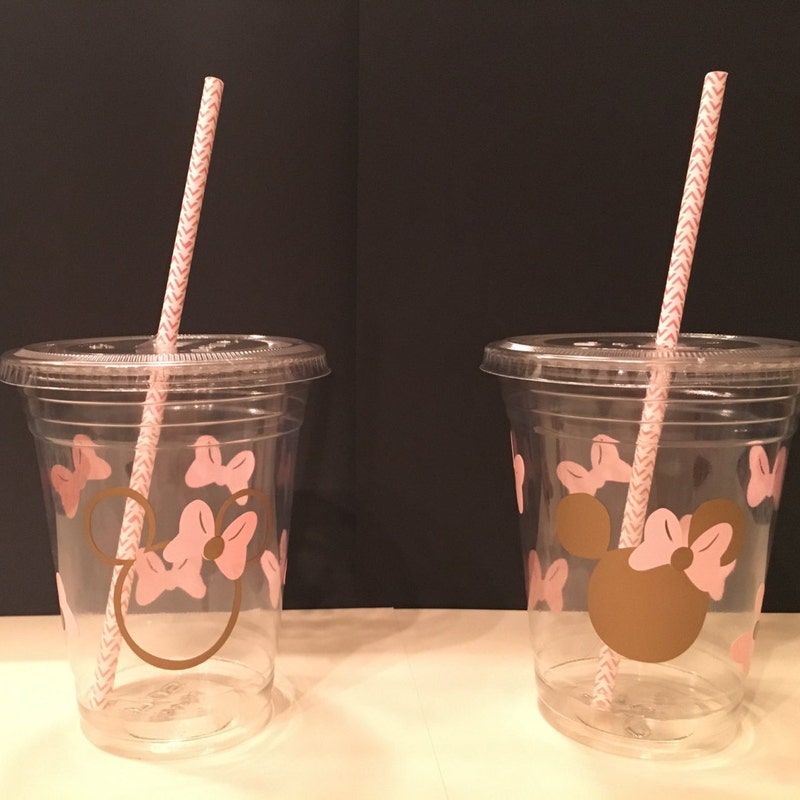 Minnie Mouse Cup - Etsy