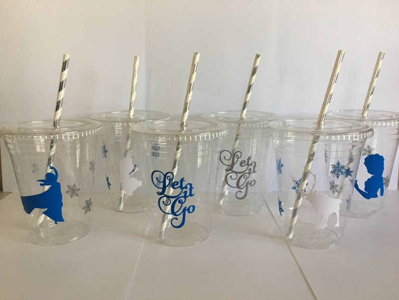 Frozen Party Cups, Frozen Birthday Party Cups, Frozen Party, Frozen ...