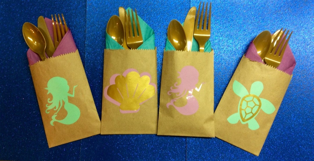 Mermaid/under the Sea Cutlery Sets, Mermaid Cutlery, Under the Sea ...