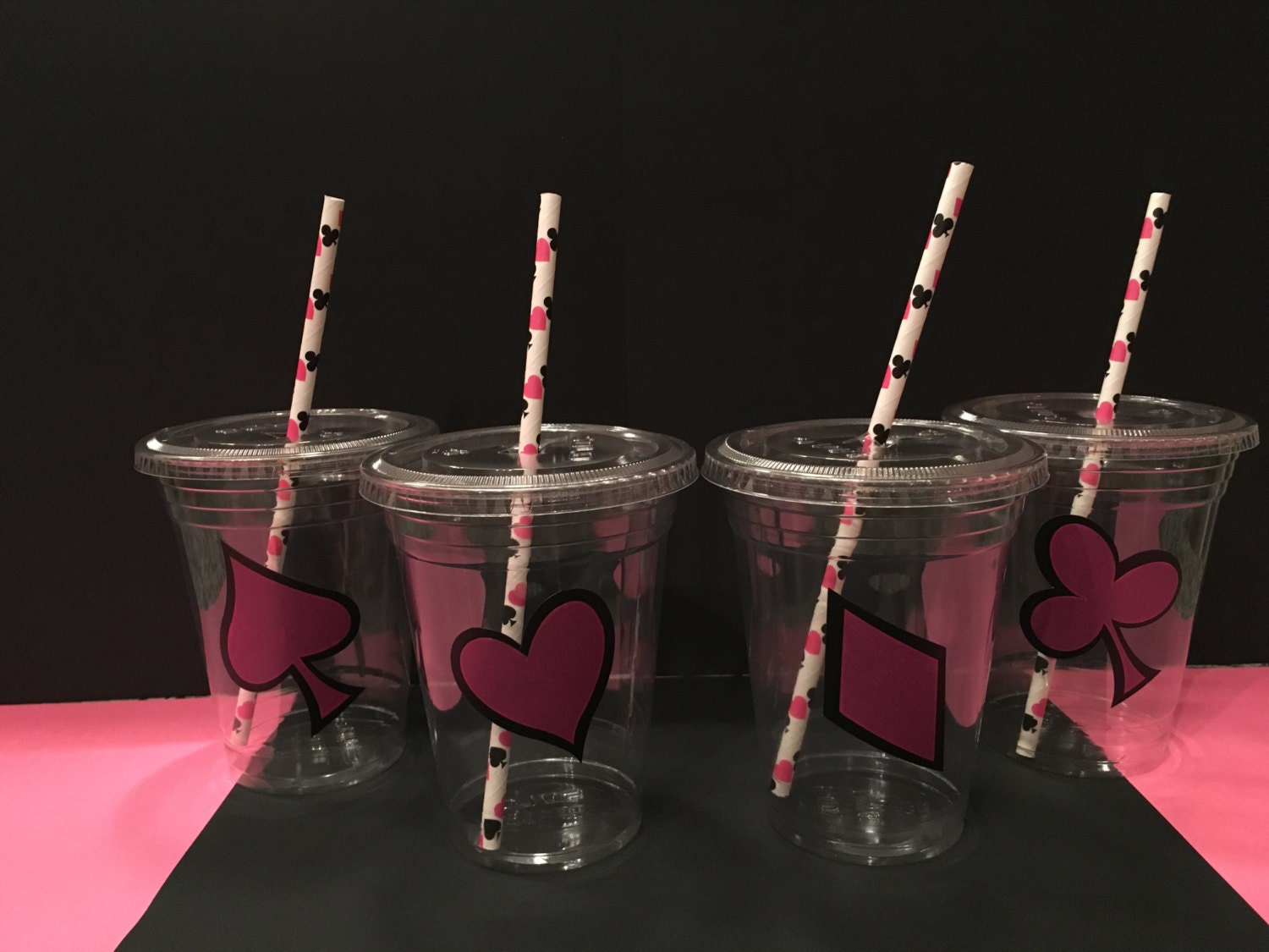 Casino Party Cups, Casino Cups, Gambling Cups, Casino Inspired Party ...