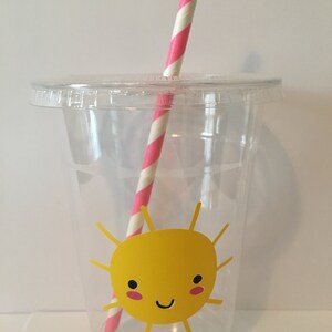 Rainbow Cloud Sun Party Cups, Rainbow Baby Shower Party Cups, Rainbow ...