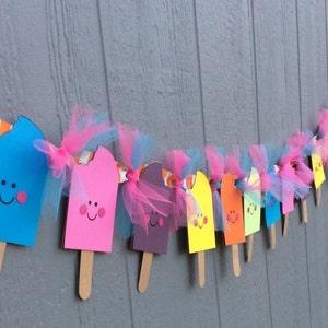 Popsicle Banner, Popsicle Party, Summer Party Banner, Pool Party Banner ...