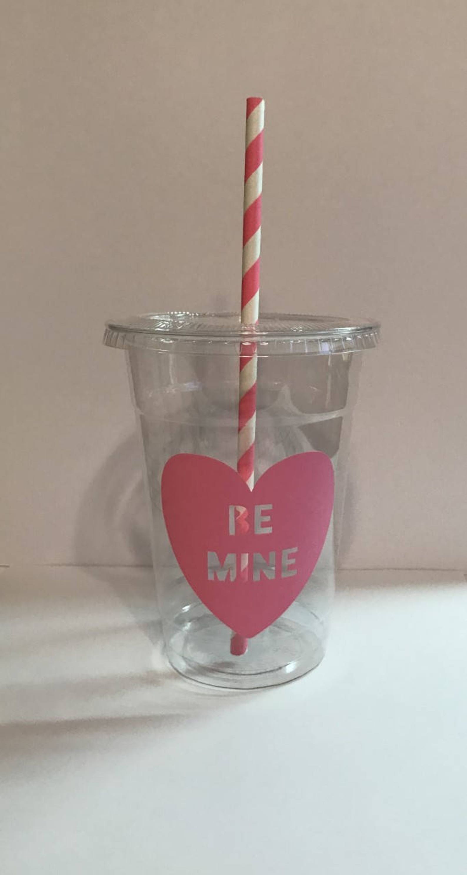 Valentine Party Cups Heart Cups Be Mine Cups in Love Cups - Etsy