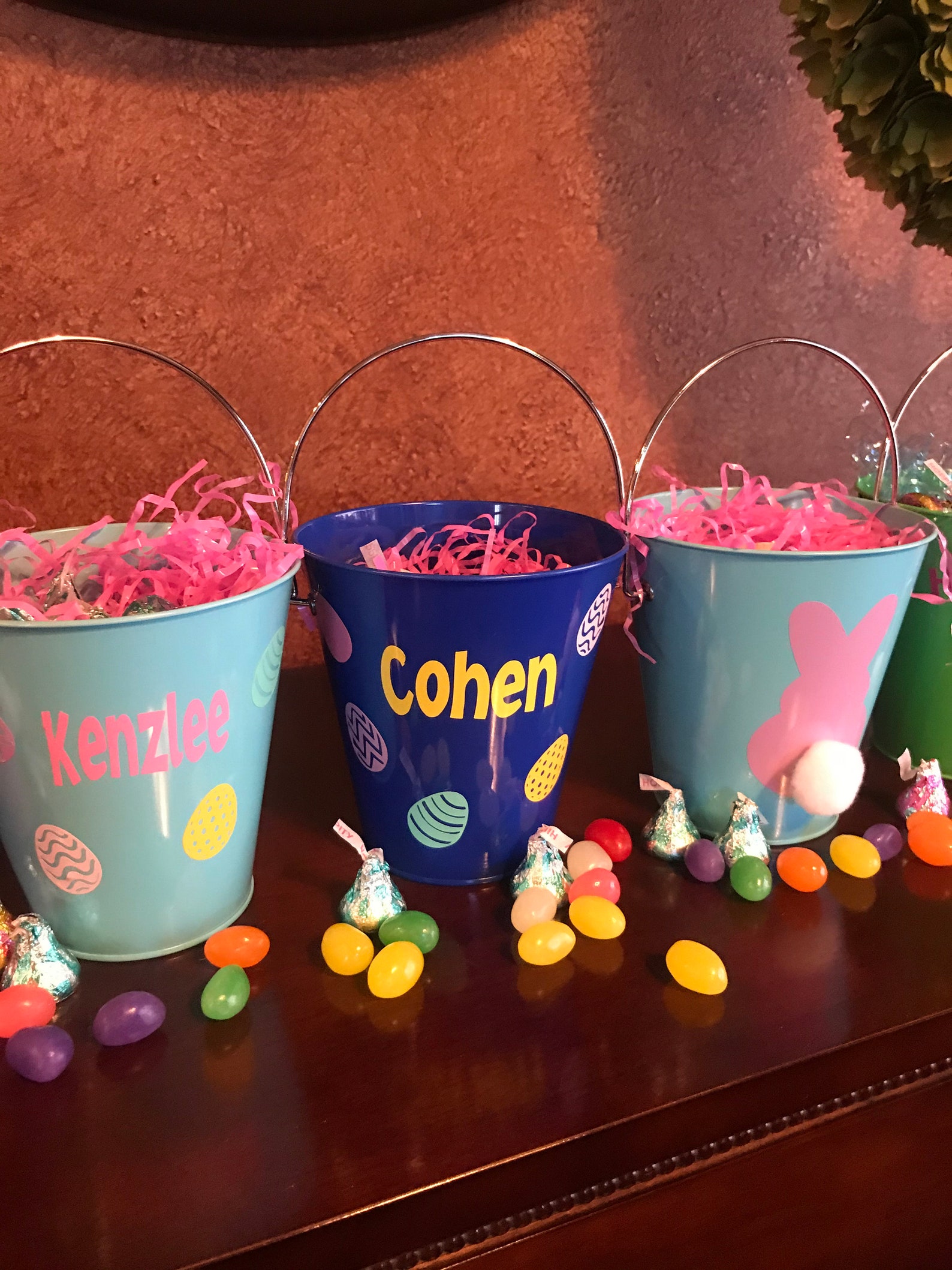 Easter Baskets Easter Buckets Easter Mini Buckets Easter | Etsy
