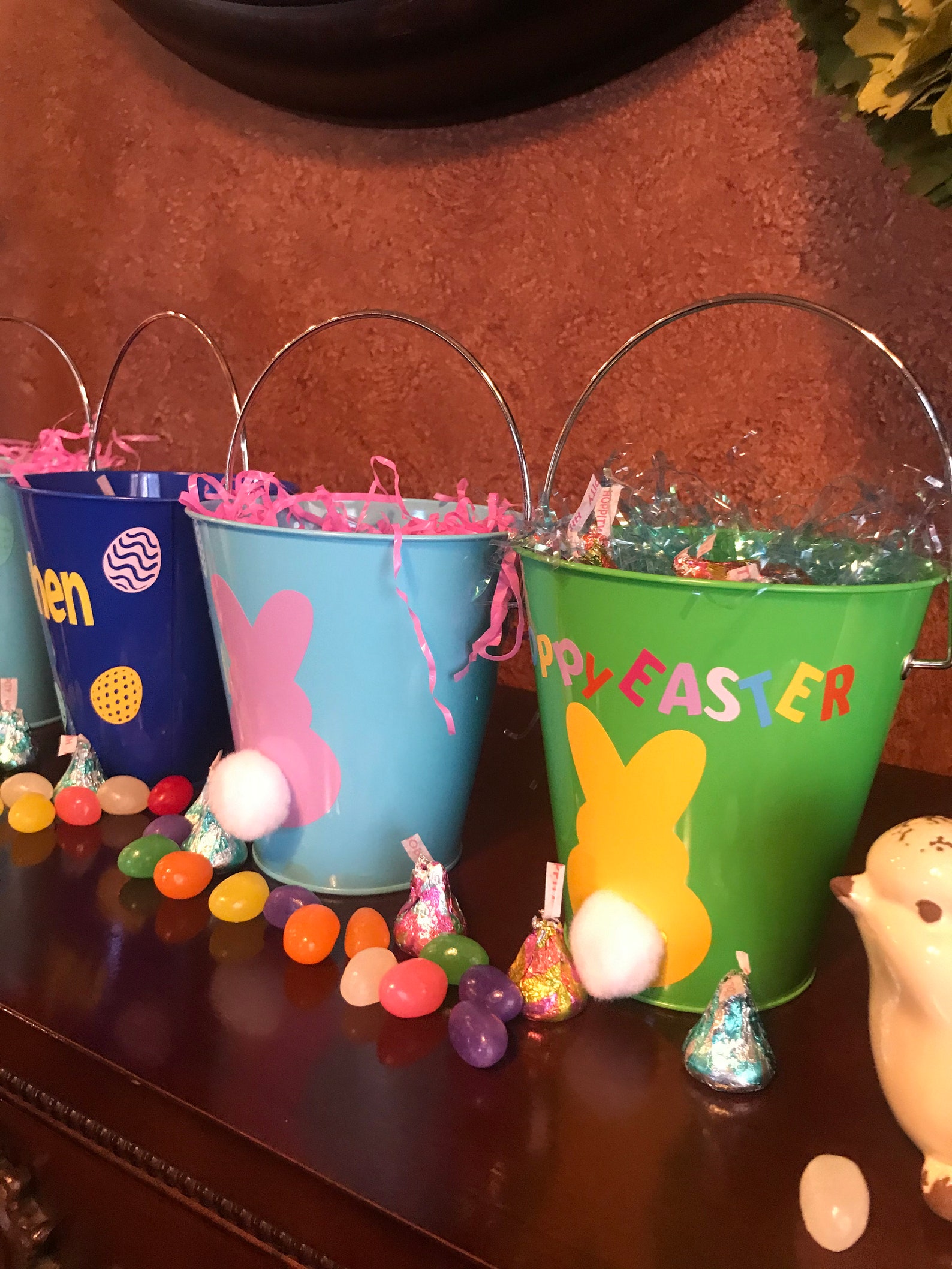 Easter Baskets Easter Buckets Easter Mini Buckets Easter | Etsy