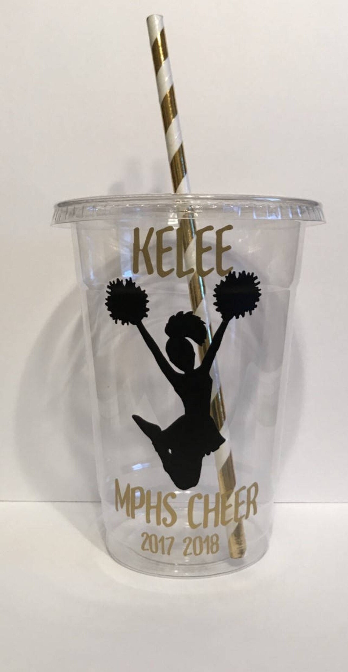 Cheerleading Party Cups Cheerleading Party Supplies Cheer - Etsy